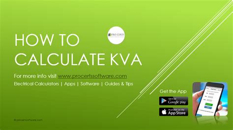 How To Calculate Kva Pro Certs Software