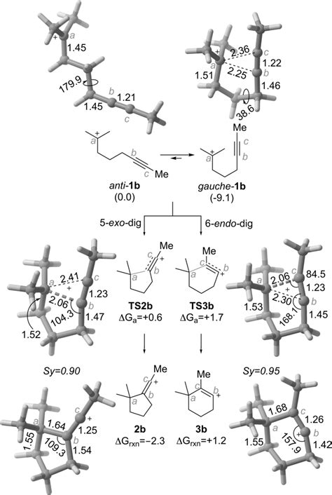 Main Geometric Features Of Transition Structures And Gibbs Activation Download Scientific