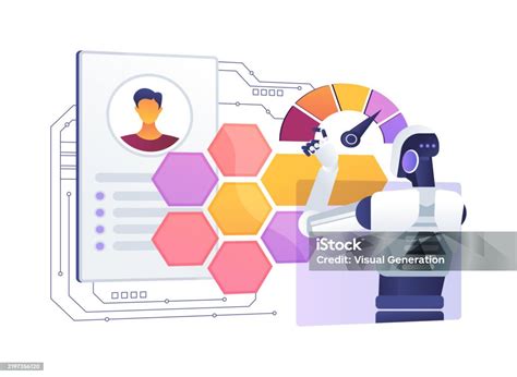 Aidriven Customer Sentiment Heatmaps Abstract Concept Vector Illustration Stock Illustration