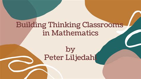 how i use building thinking classrooms in my math classes the small
