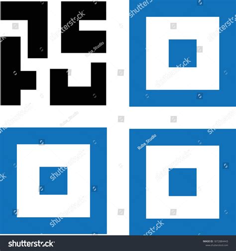 Simple Qr Code Vector Qr Code Stock Vector Royalty Free 1872884443 Shutterstock