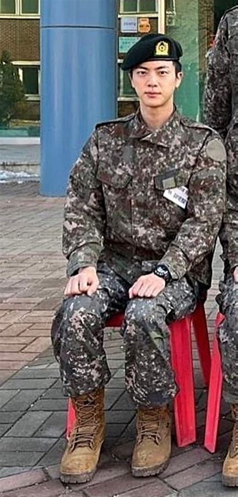 방탄소년단 Bts 진 늠름한 육군 군복