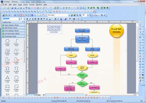 Process Flow Diagram Visio Template