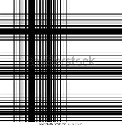 Grid Intersecting Lines Seamlessly Repeatable Pattern Stock Vector