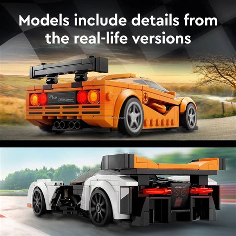 Lego 76918 Speed Champions Mclaren Solus Gt And Mclaren F1 Lm Building
