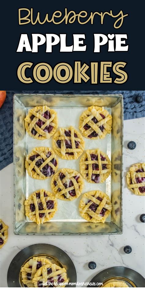 Blueberry Apple Pie Cookies Mom Does Reviews