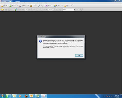 Solved Adobe Reader Could Not Open Because It Is Either Not A Supported File Type Or Because