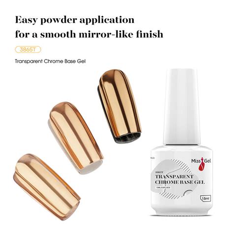 Chrome Base Gel For Wholesale And Private Label Missgel Uv Nail Gel Factory