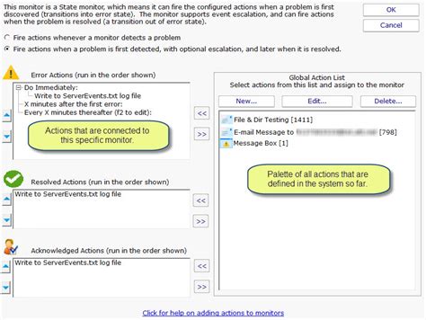 Pa Storage Monitor Documentation Adding Actions