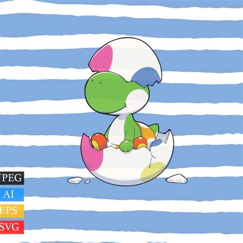 Super Mario Egg Svg Etsy