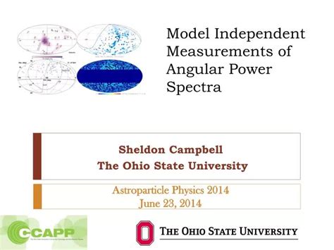 PPT Model Independent Measurements Of Angular Power Spectra PowerPoint Presentation ID
