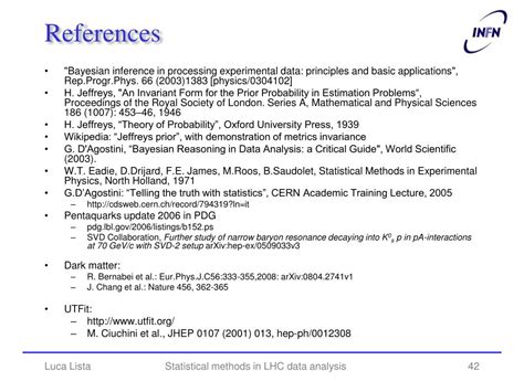 Ppt Statistical Methods For Data Analysis The Bayesian Approach
