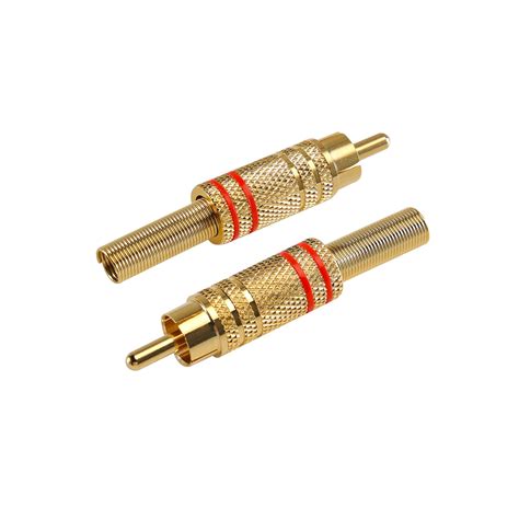 20 Ft Rca Audio Cable Pack Of 4 Hicon Hi Cm06 Gold Plated Rca Male