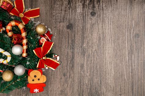 빈티지 나뭇결 크리스마스 배경 사진 무료 다운로드 Lovepik