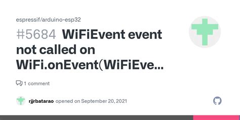 WiFiEvent Event Not Called On WiFi OnEvent WiFiEvent Using Lan8720
