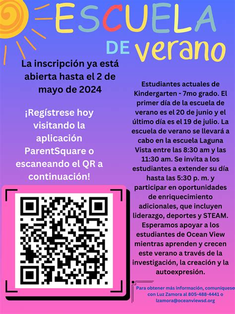 Ocean View Voyagers Program Ocean View Elementary School District