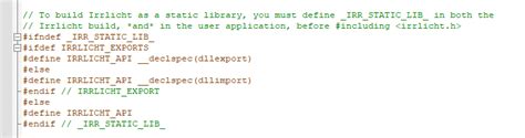 Linker Errors With Irrlichtmt Automatically Built Alongside Using Msvc