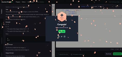 Newbeginnings Pythonlearning Codingskills Hackerrank Growthmindset Anjali Burnwal