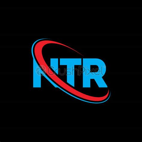 Ntr Logo Ntr Letter Ntr Letter Logo Design Initials Ntr Stock