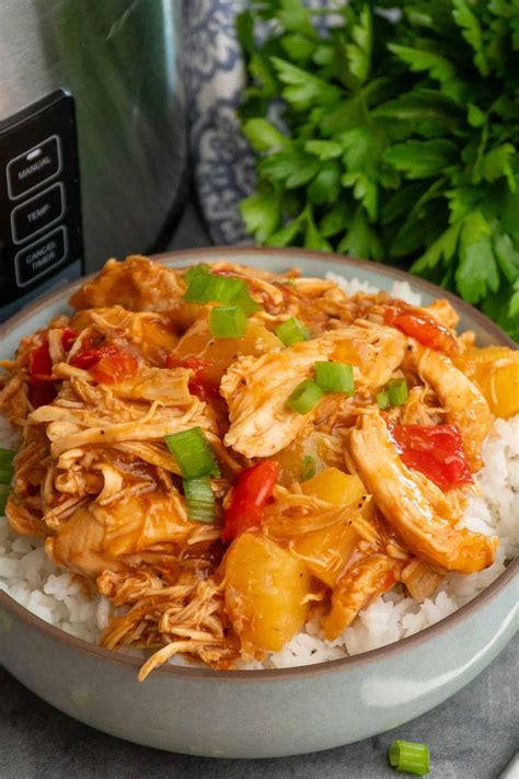 Crock Pot Pineapple Bbq Chicken Slow Cooker Meals