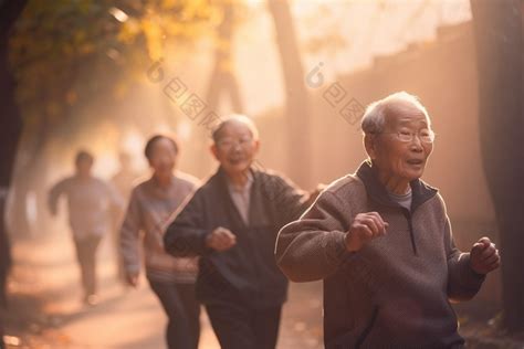 老年人休闲锻炼身体体育身心图片 包图网
