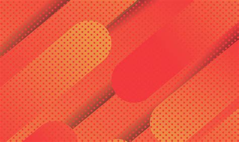 Abstract Background Design With Orange Gradient Rounded Rectangular