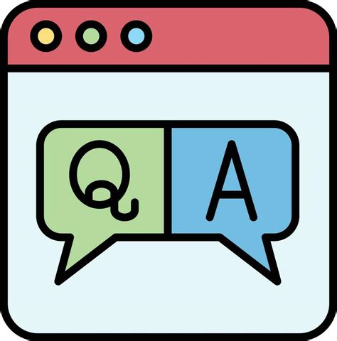 QA Vector Icon 30344056 Vector Art At Vecteezy