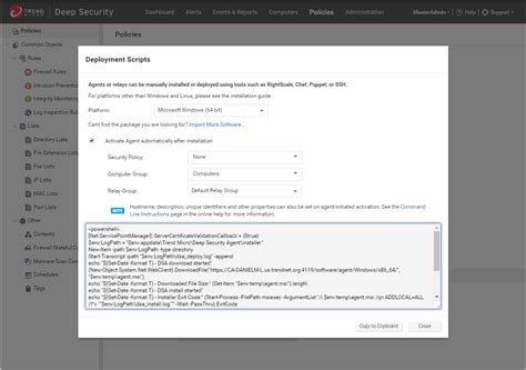 Protect Microsoft Azure Virtual Machines Deep Security
