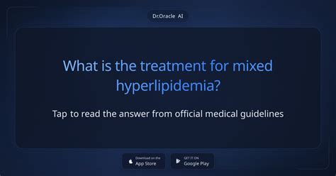 What Is The Treatment For Mixed Hyperlipidemia