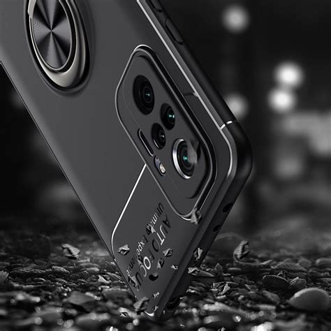 Xiaomi Redmi Note Pro Hoesje Met Ring Kickstand Blauw GSMpunt Nl