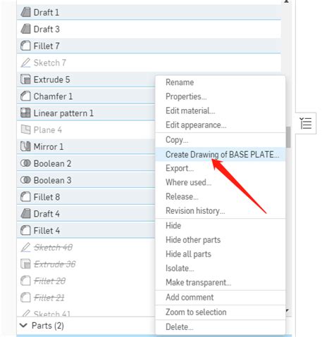 How To Quickly Open Drawing Of Part Onshape