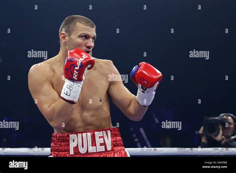 Sofia Bulgaria 27 October 2018 Boxing Match Between Tervel Pulev