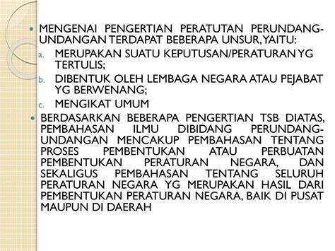 Ppt Istilah Dan Pengertian Peraturan Perundang Undangan Powerpoint