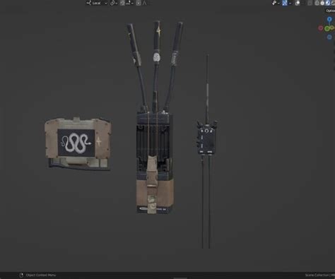 Artstation Military Game Ready Persistent Systems Mpu5 Wave Relay Radio 3d Model Game Assets