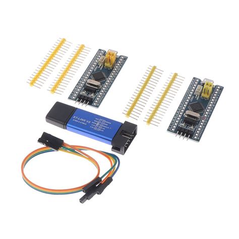 st link v2 stm8 stm32 stm32f103c8t6 c6t6 simulator download programmer
