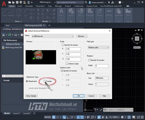 Cách Tạo Xref Trong Cad Toàn Tập Học Thật Nhanh