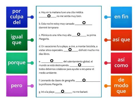 Conectores Diagrama Con Etiquetas