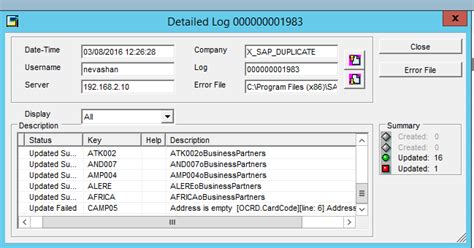 Solved Dtw Import On Crd1 Failing Sap Community