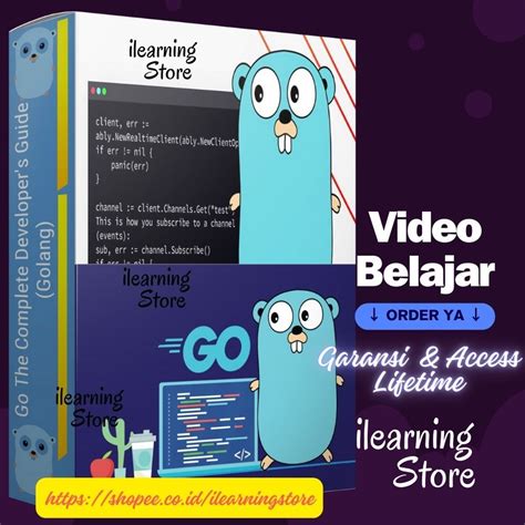Jual Ec33 E Course Guideline Menjadi Golang Developer Bahasa Inggris