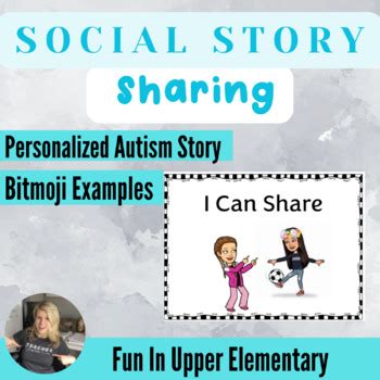 Sharing Social Story Editable By Fun In Upper Elementary Tpt