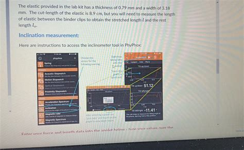 Solved What Did You Measure For The Youngs Modulus Of The