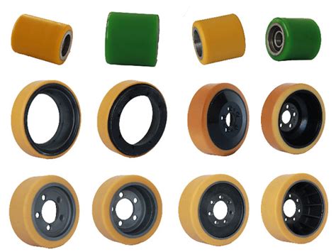 285x100 Jungheinrich Forklift Wheels Kunfeng Crane