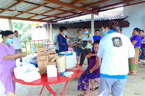 မိုင်းယုမြို့၌ ကိုဗစ် ၁၉ ကာကွယ်ဆေး Booster တတိယအကြိမ်ထိုးနှံ Information And Public Relations