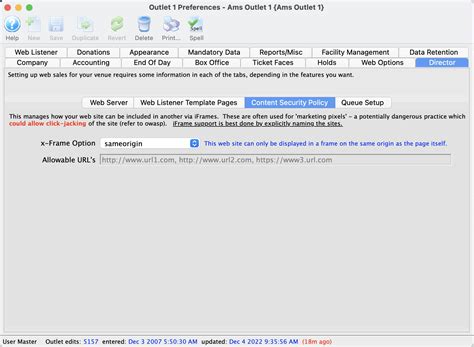 Web Content Security Policy