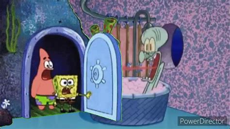 Spongebob And Patrick Drop By Squidwards Houseagain Youtube