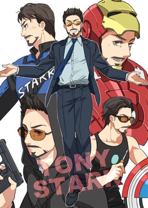 Anime Tony Stark