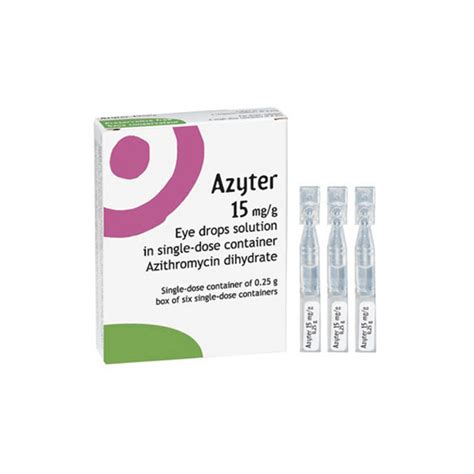 Azyter 6x025 Ml