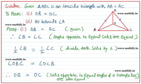 Ncert Solutions For Class 9 Maths Chapter 7 Triangles Exercise 7 2 2025 26 Mathify Maths