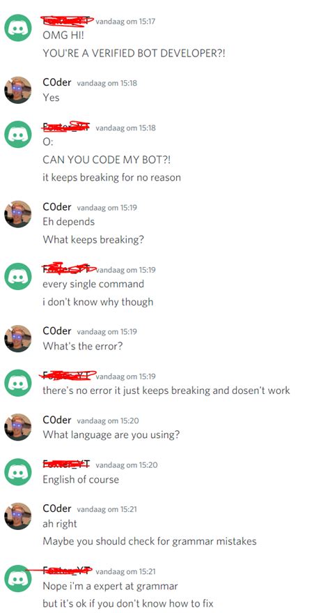 ah yes the grammar expert r programmerhumor