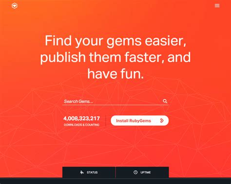 Rubygems · Beautiful Open